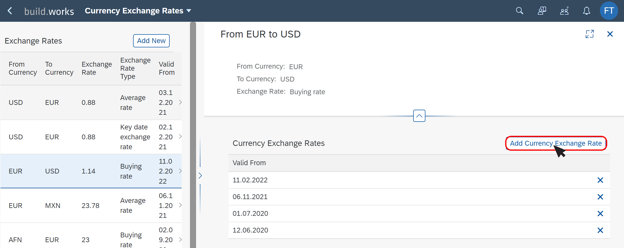 Currency Exchange Rates – Support Center