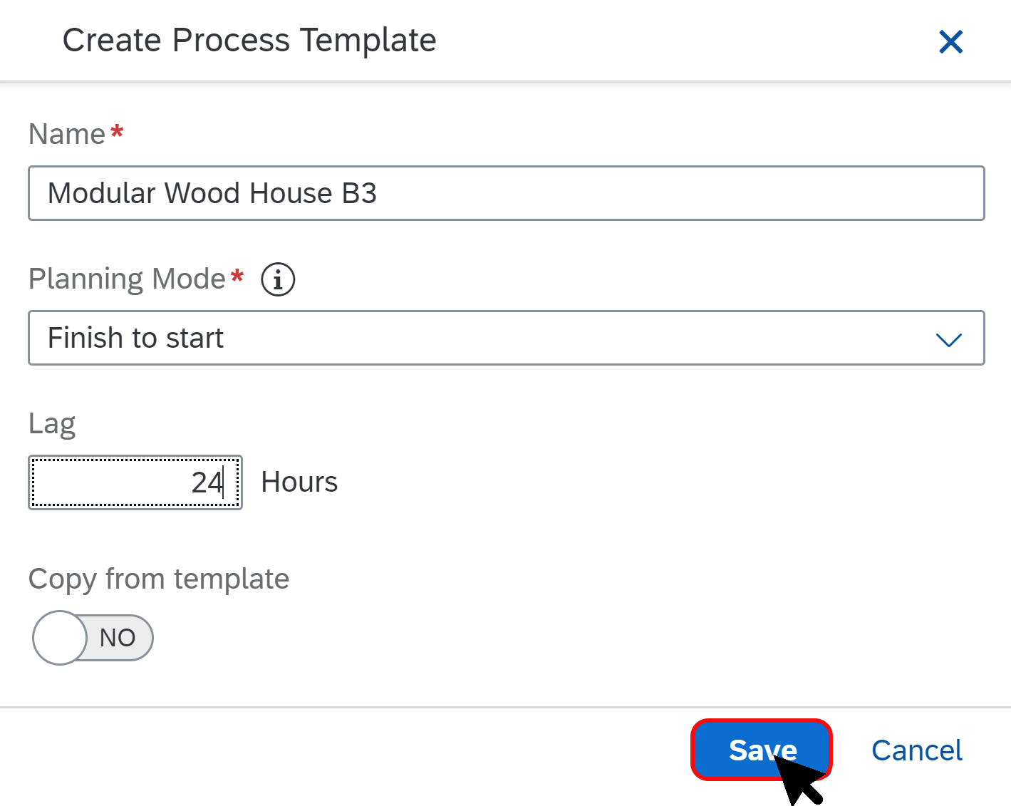 How to create a global process template? – build.works
